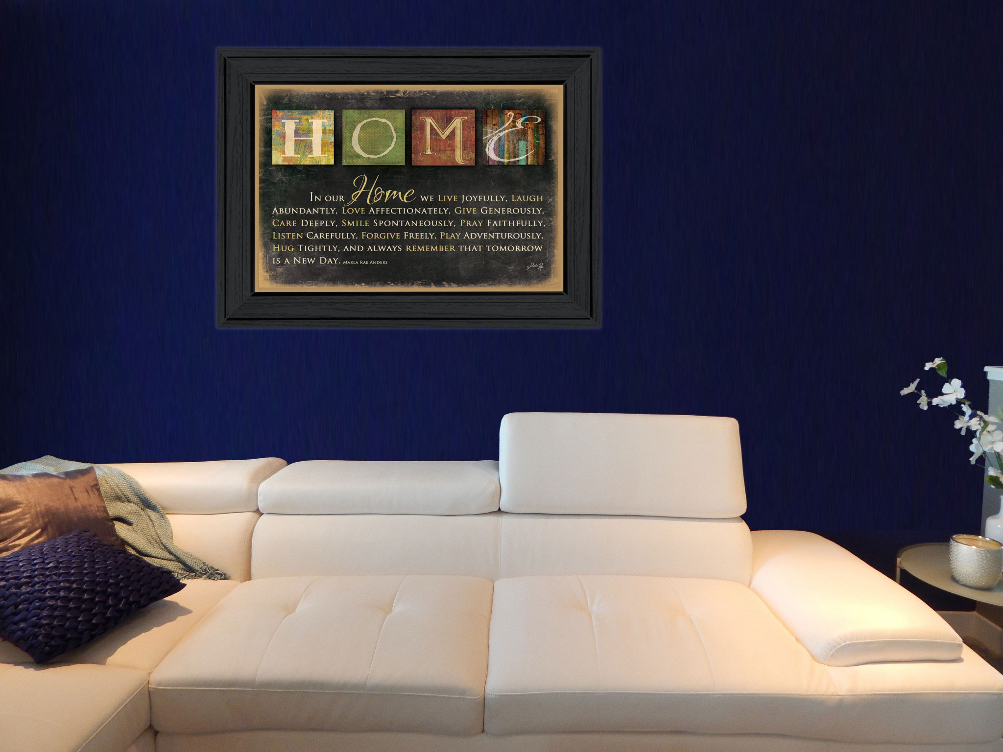 Gracie Oaks In Our Home Print Wall Art | Wayfair