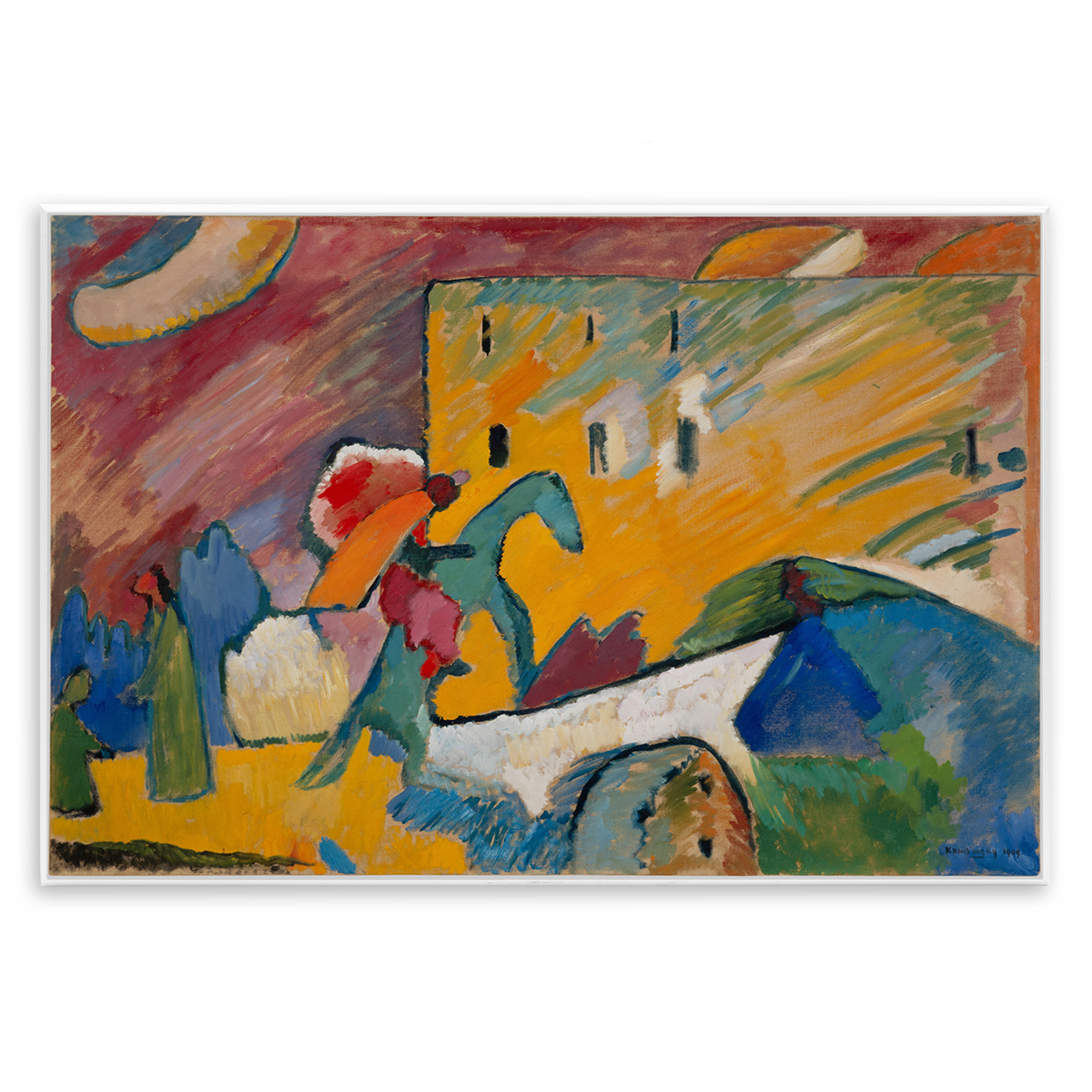 Wrought Studio™ Kandinsky Improvisation Classic Wall Plaque Art by ...