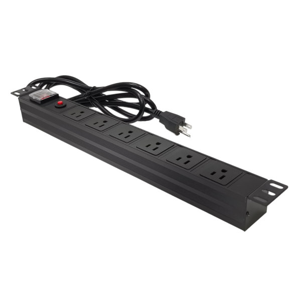 FixtureDisplays 6-Outlet Power Strip | Wayfair
