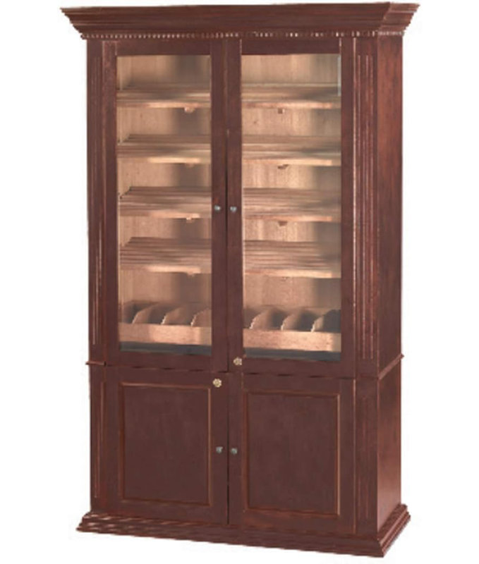 Humidor Supreme Commercial Humidor with 5000 Cigar Capacity and Fluted ...