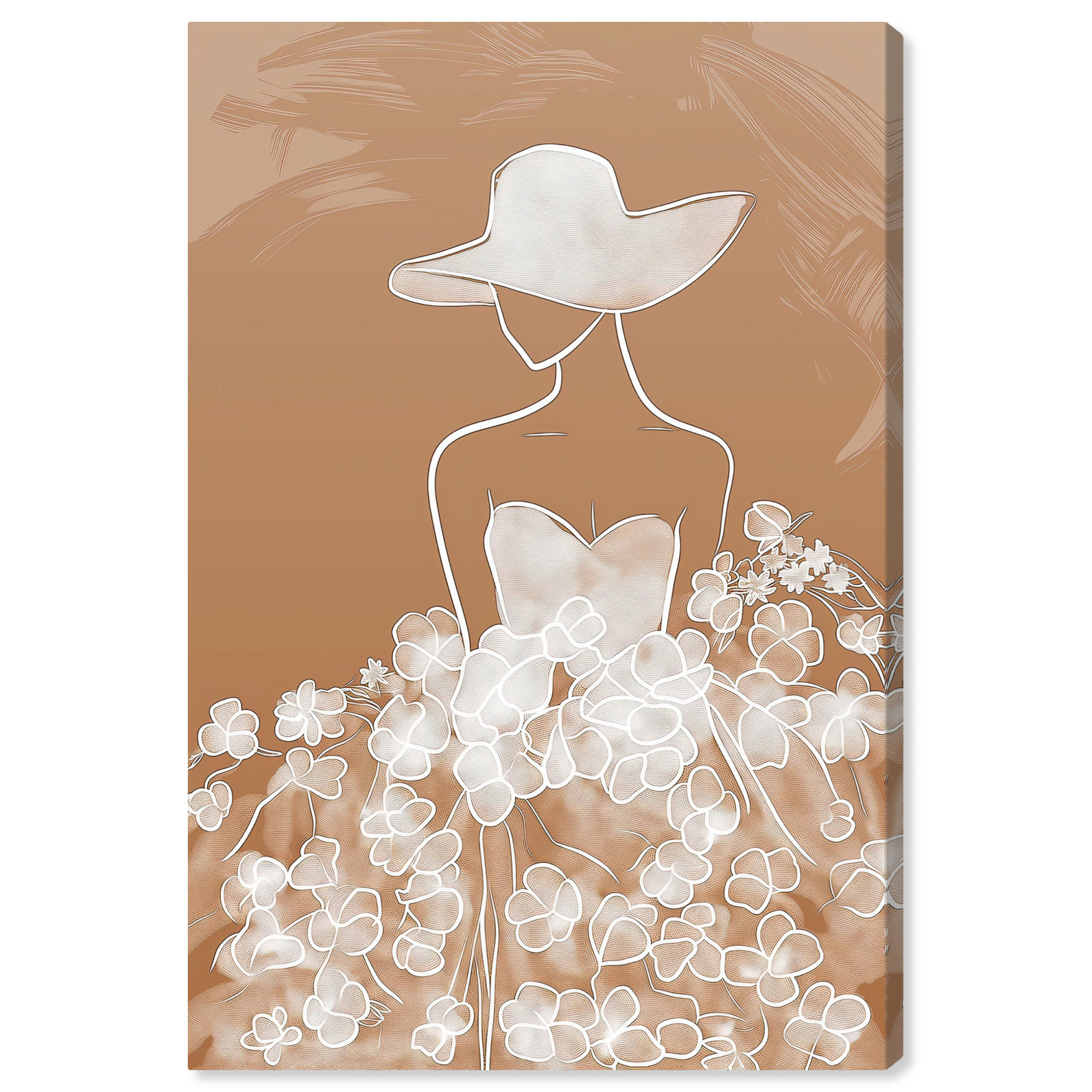 Art Remedy Brim of Serenity II Canvas Glam Illustration Art by Art Remedy | Wayfair