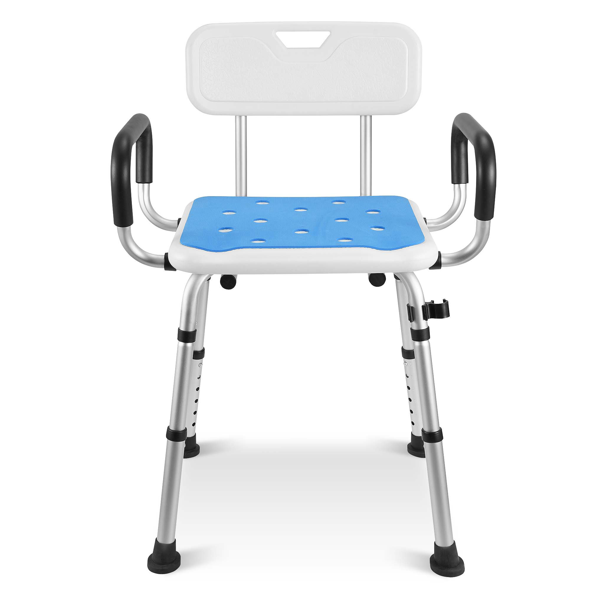 MaxKare Bath Chair with Arms, Medical Shower Seat, Bariatric Bath Stool ...