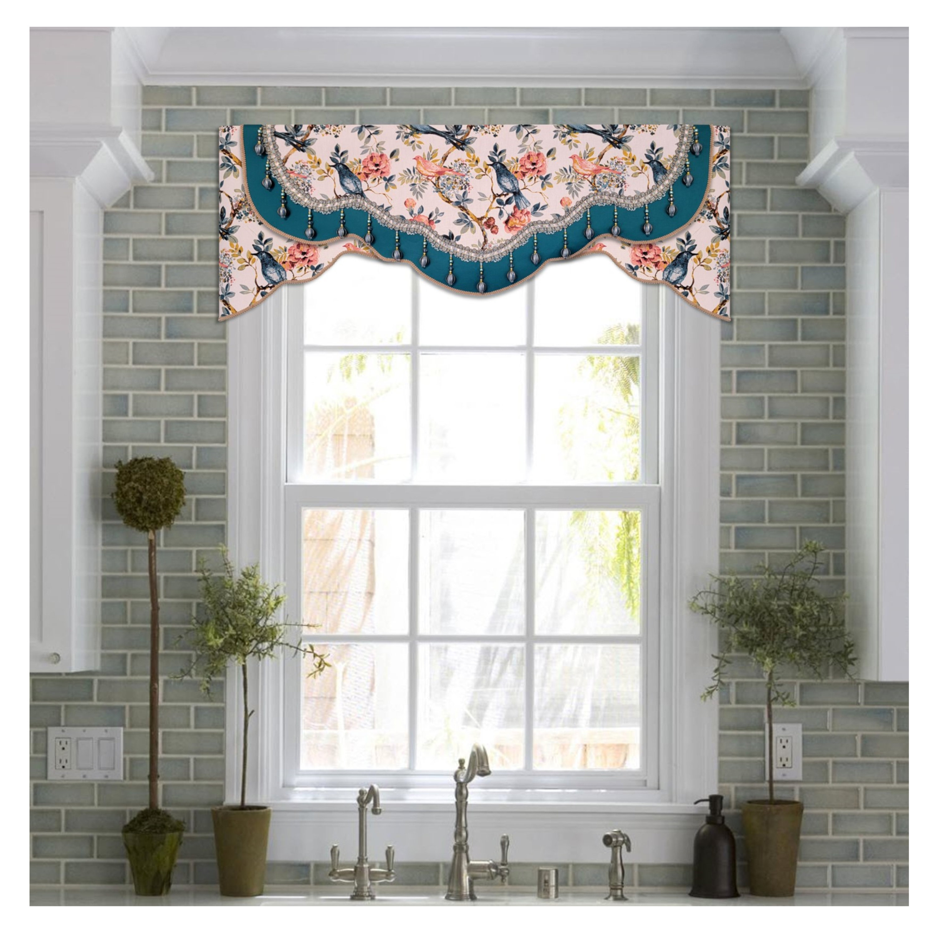 cornice valance window