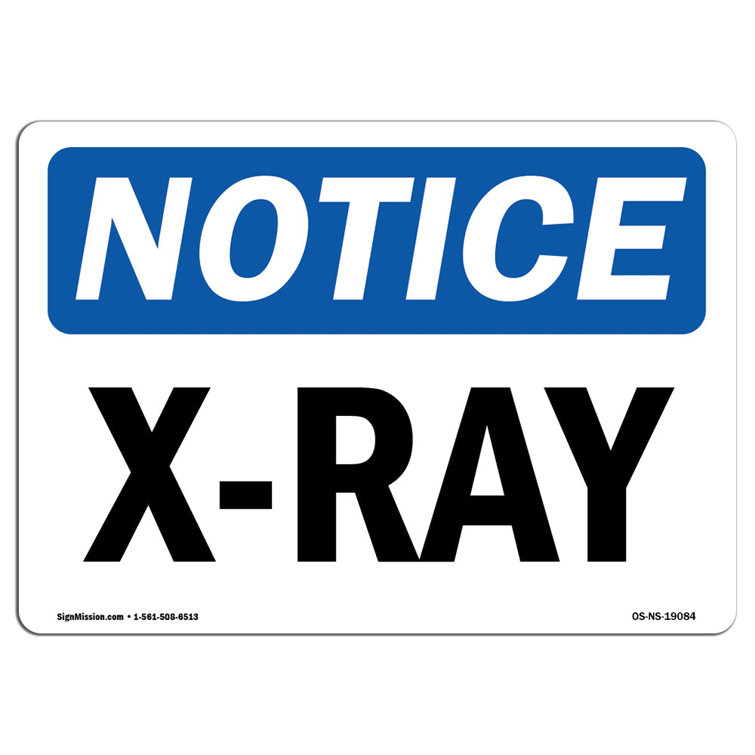SignMission X-Ray Sign | Wayfair