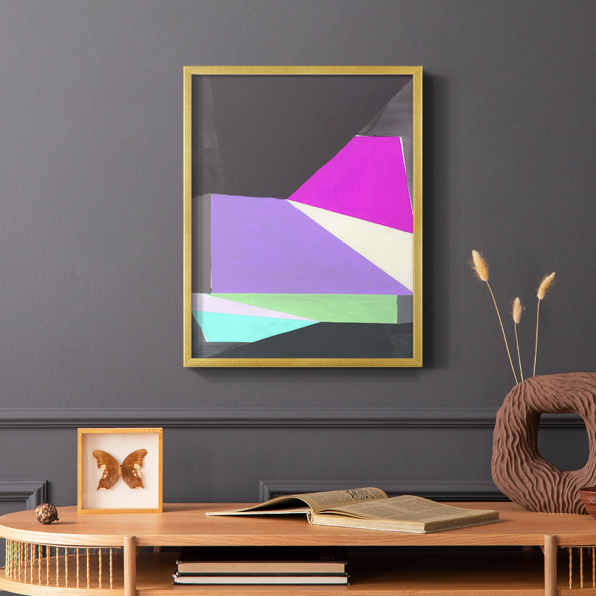 Wrought Studio Chop III Framed Print - Solid Wood | Wayfair