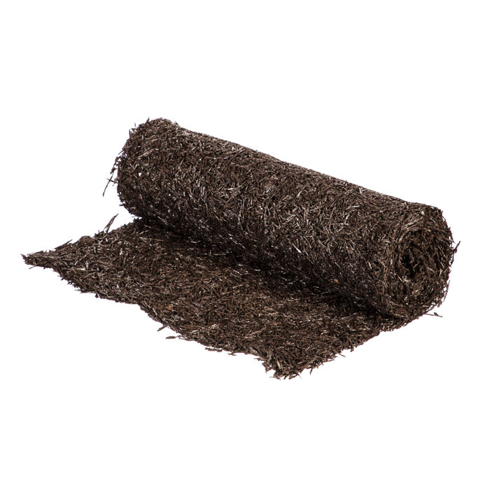 Arlmont & Co. Raedon Permanent Mulch Recycled Rubber Pathway | Wayfair