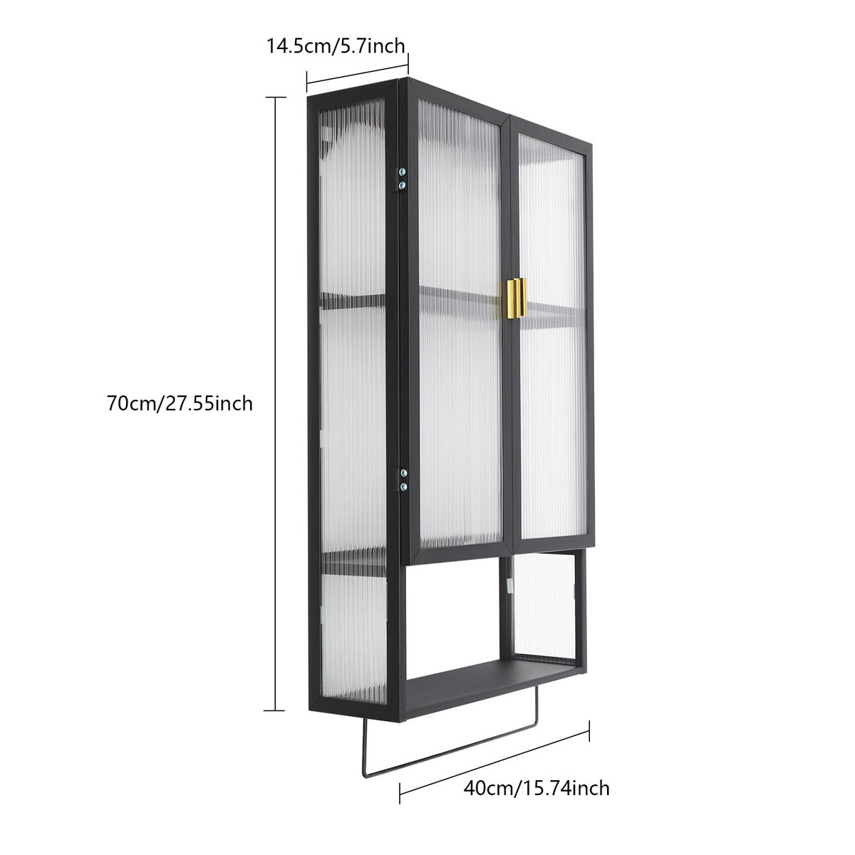 Ebern Designs Wall Mounted Storage Cabinet | Wayfair