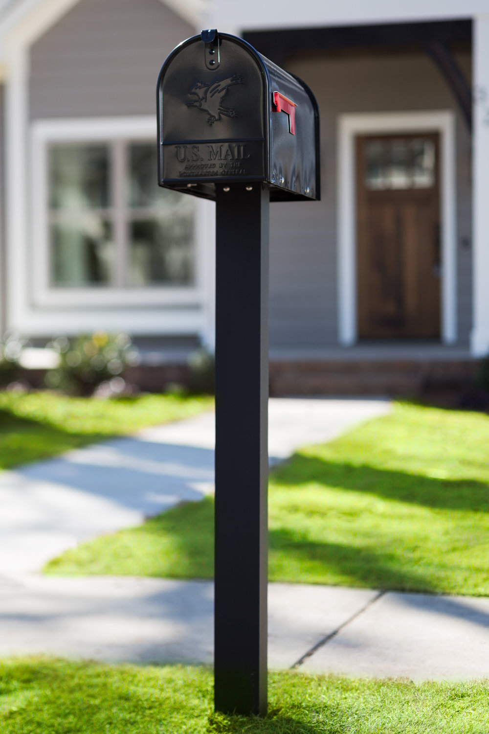 Architectural Mailboxes Elite Large Post Mounted Mailbox & Reviews ...
