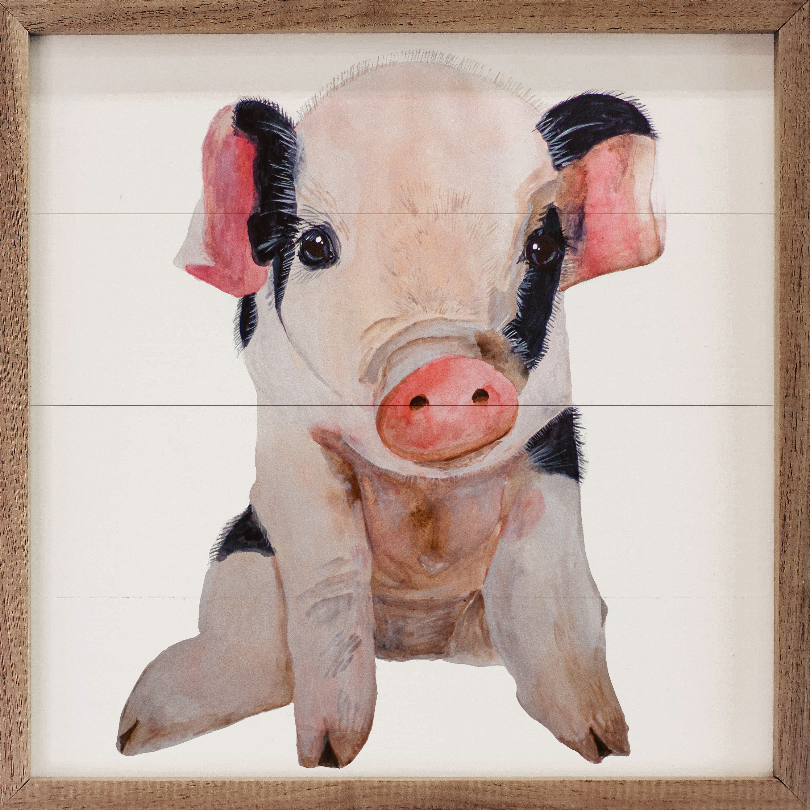 August Grove Dolly Pig Square By Jodi Hatfield - Wayfair Canada