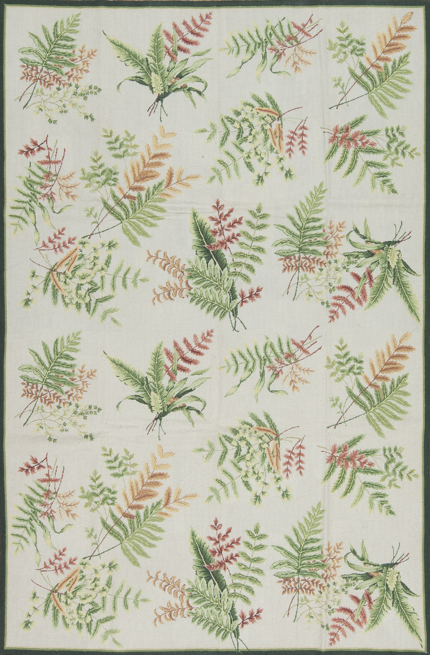 Samad Rugs Gros Point Needlepoint One-of-a-Kind 6.0 X 9.3 Wool Area Rug ...