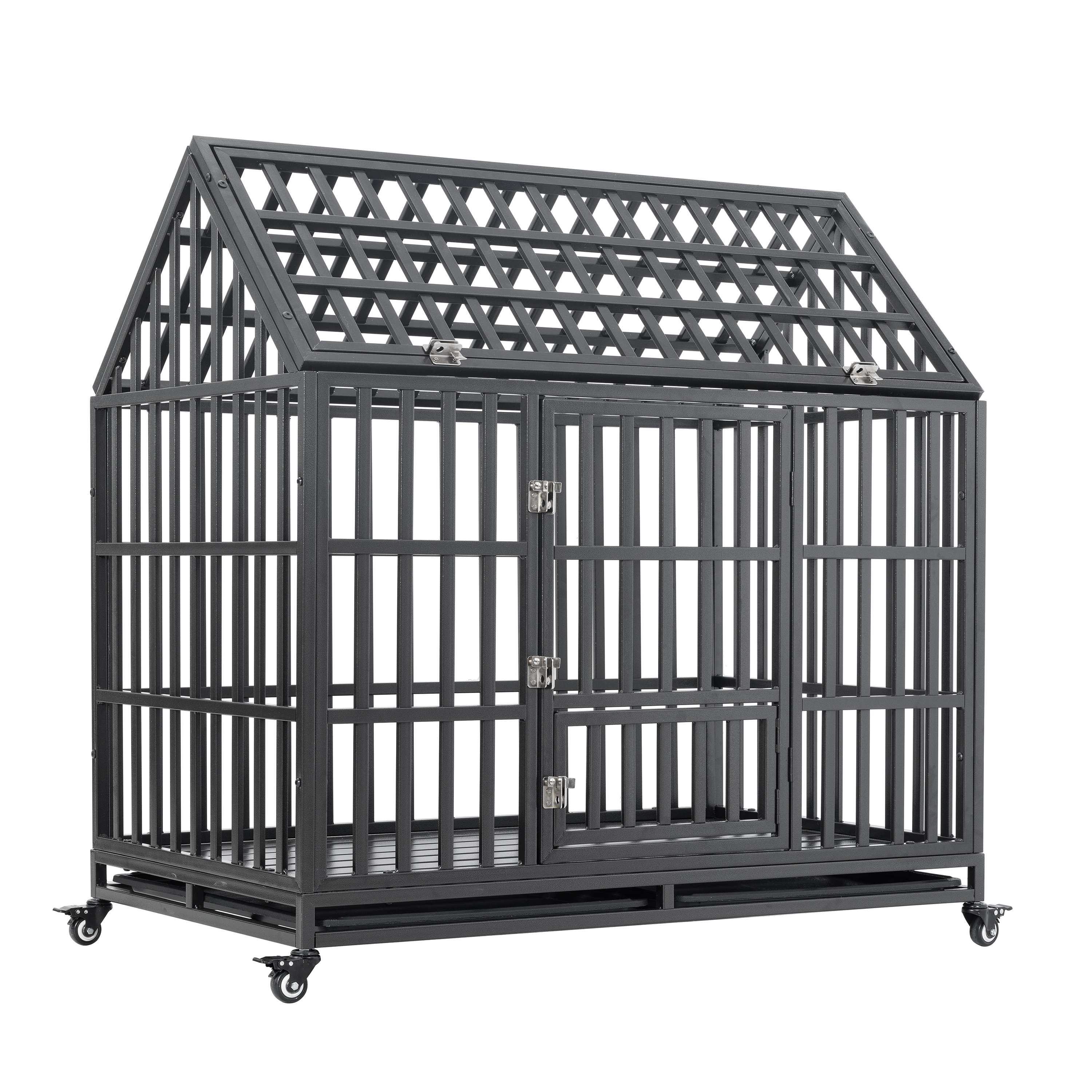 Tucker Murphy Pet™ Eigo Carbon Steel Dog House | Wayfair