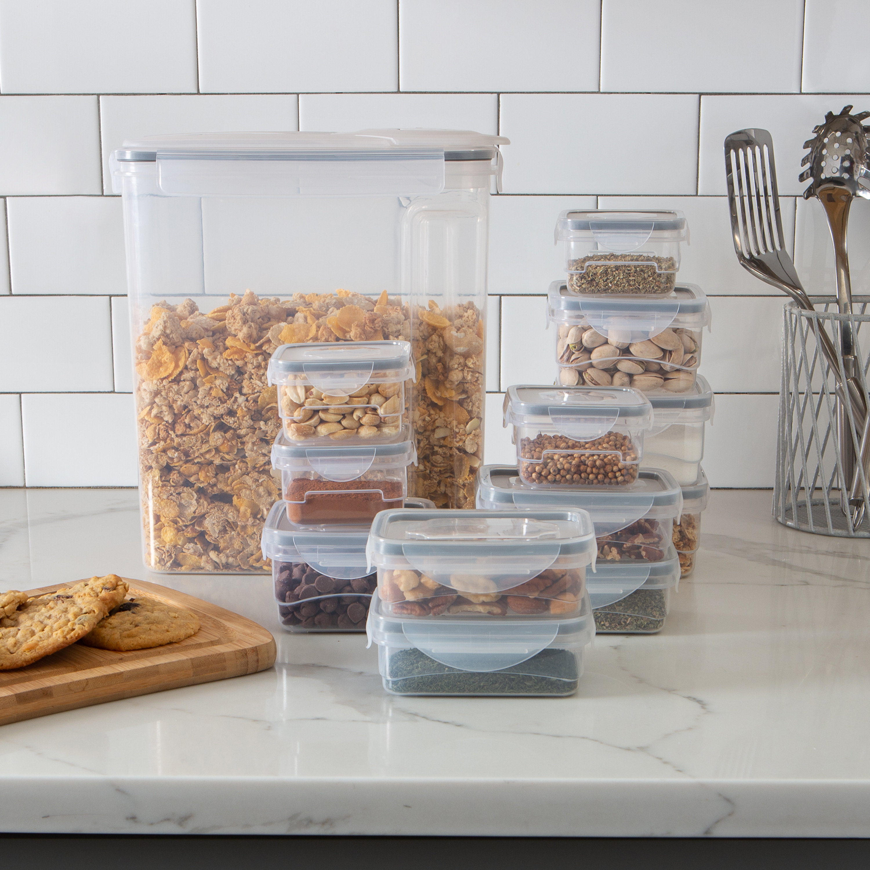 Prep & Savour Food Storage - Set of 13 Containers and 13 Lids | Wayfair