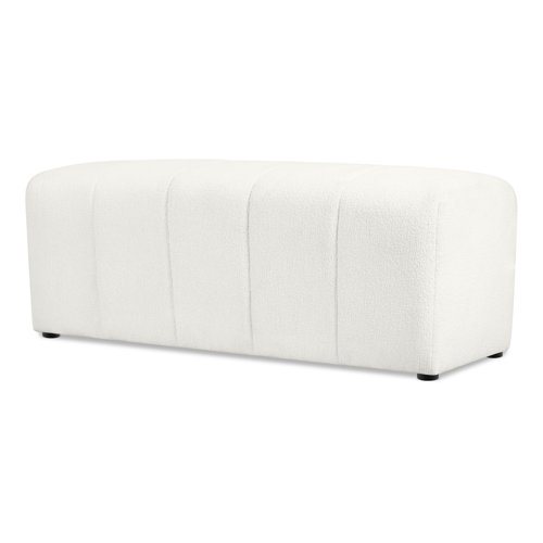 AllModern Rex Polyester Blend Upholstered Bench | Wayfair