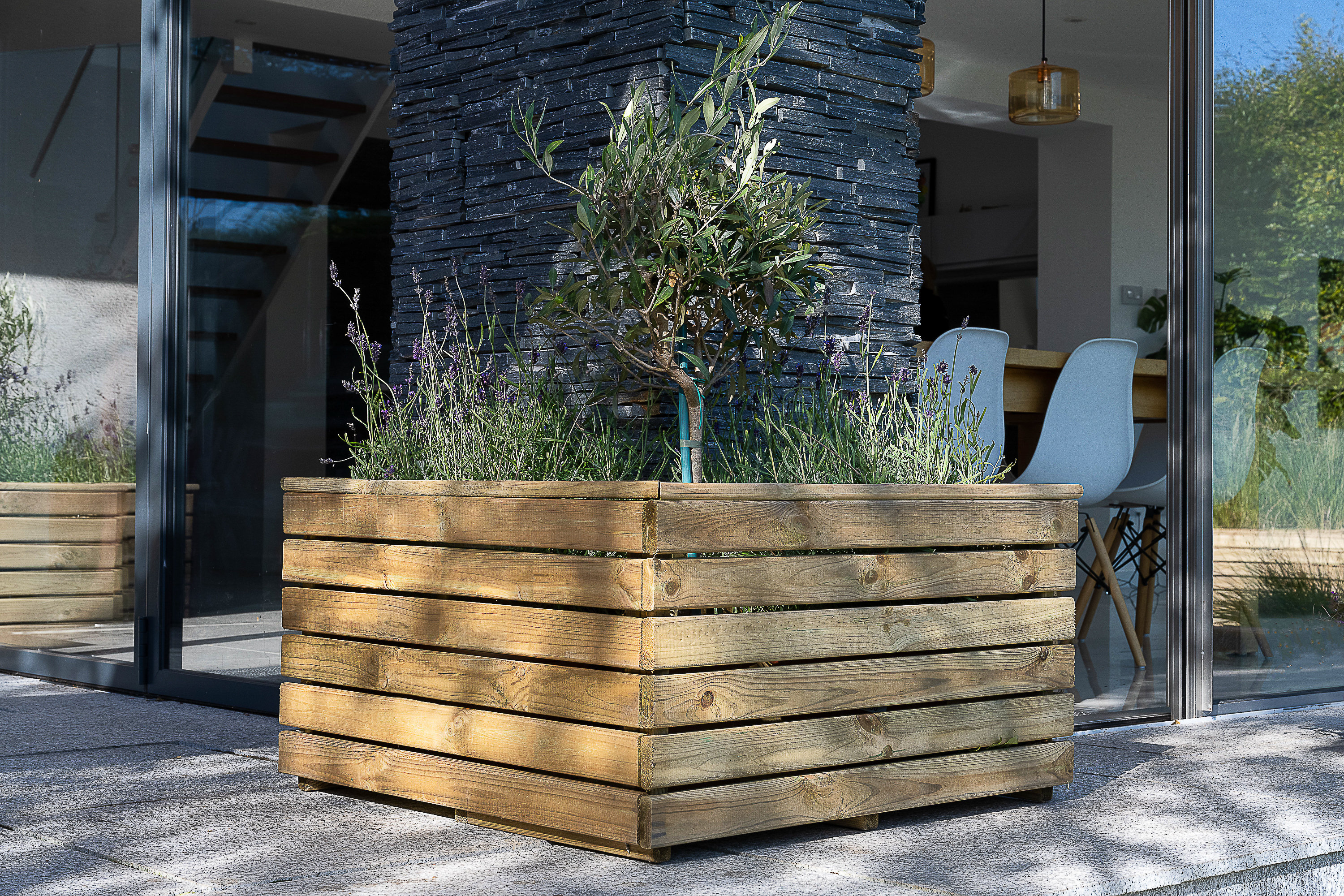 Forest Garden Linear Corner Planter Box | Wayfair.co.uk