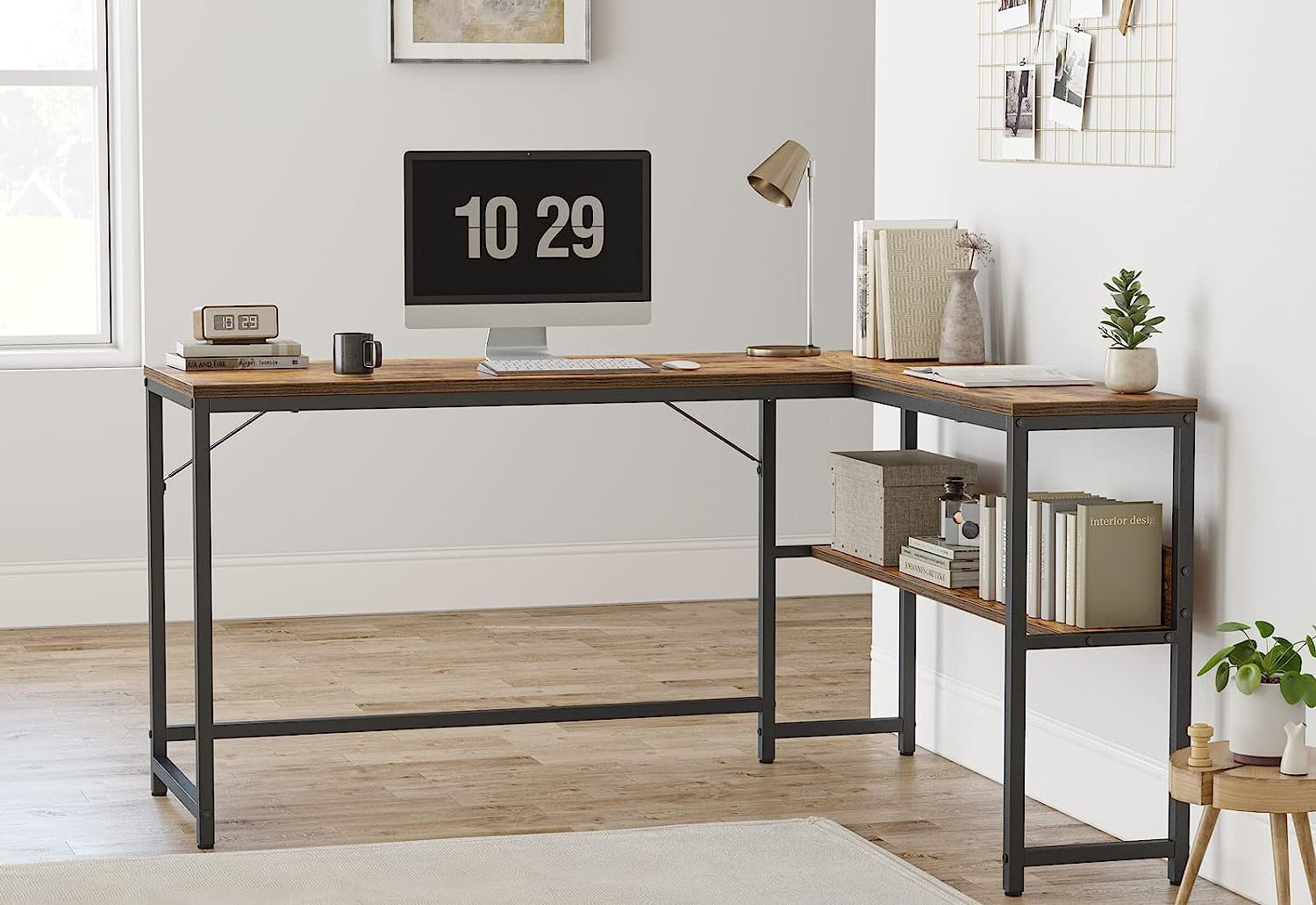 17 Stories Adreina L-Shape Desk - Wayfair Canada