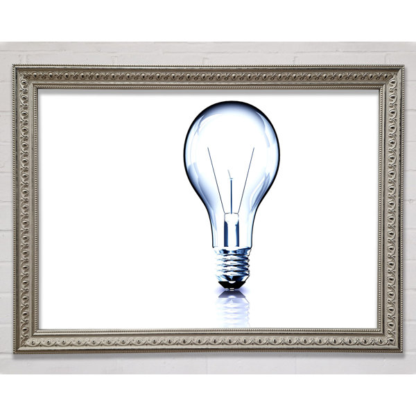 Ebern Designs Light Bulb - Single Picture Frame Print | Wayfair.co.uk
