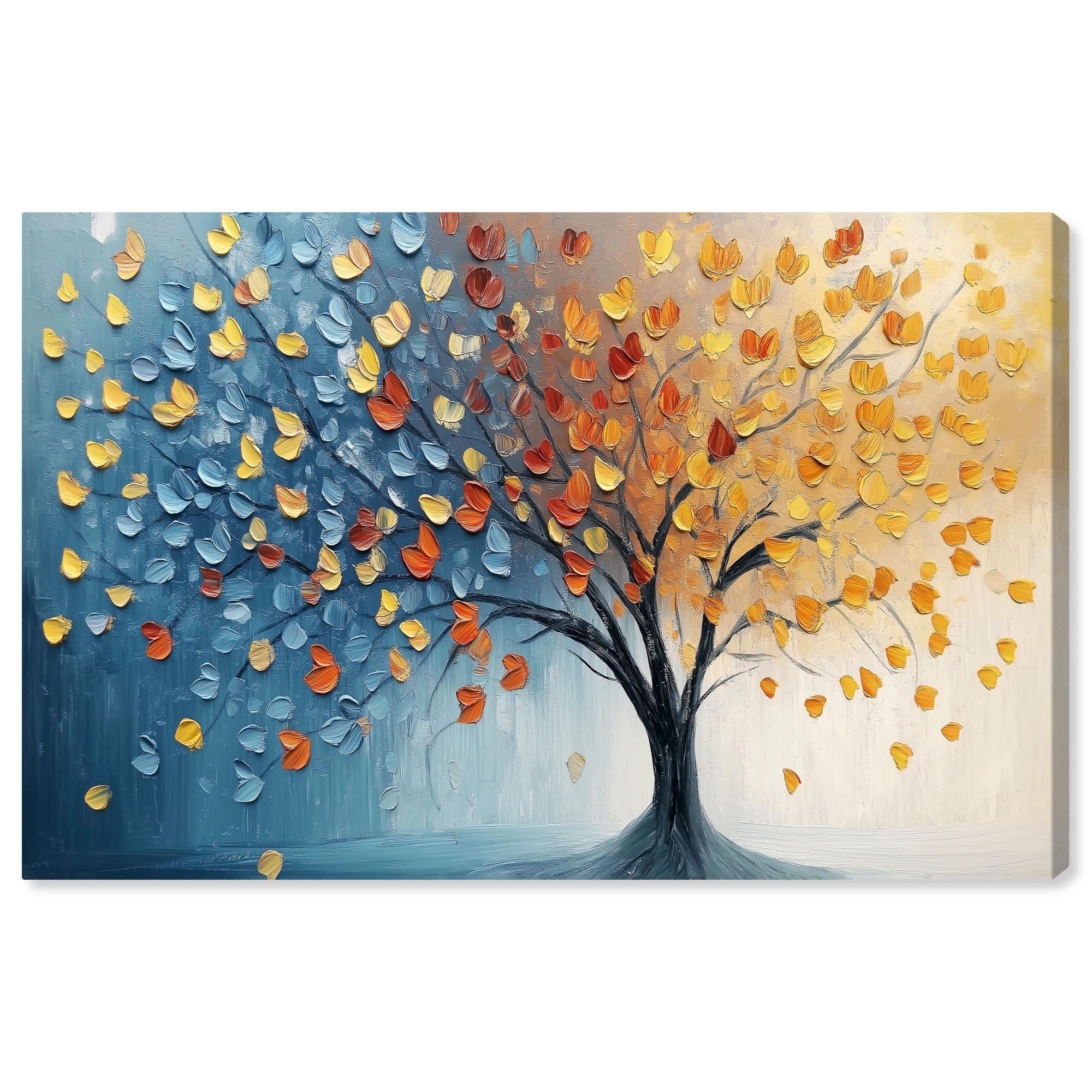 Art Remedy Butterfly Dream Tree III Canvas Colorful Tree Art by Art ...