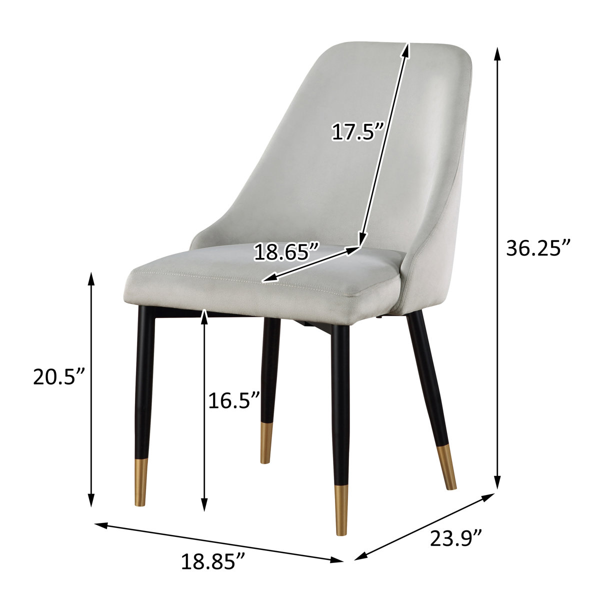 Mercer41 Tirell 5 - Piece Rectangular Dining Table Set in White and ...