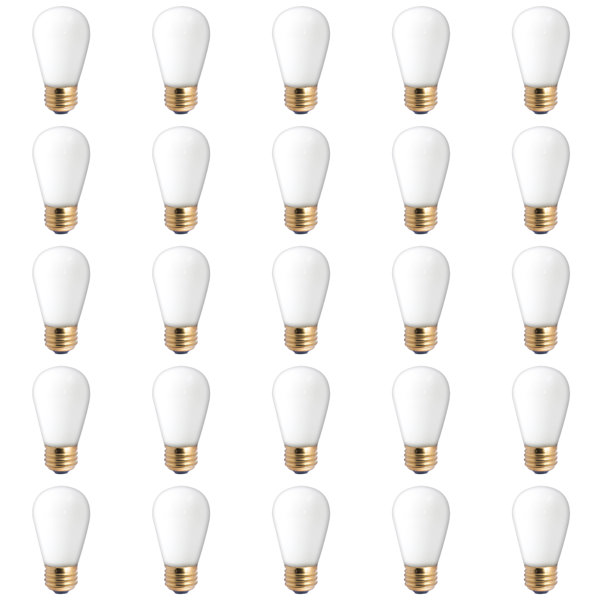Bulbrite Industries 11 Watt S14 E26/Medium (Standard) Dimmable 2700K ...