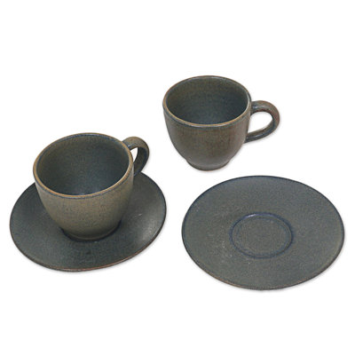 grey teacups