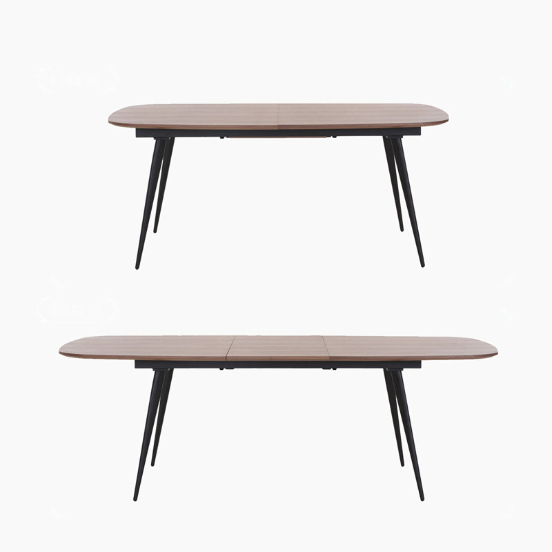 Corrigan Studio® Ilayna 90" Wide Extendable Dining Table | Wayfair