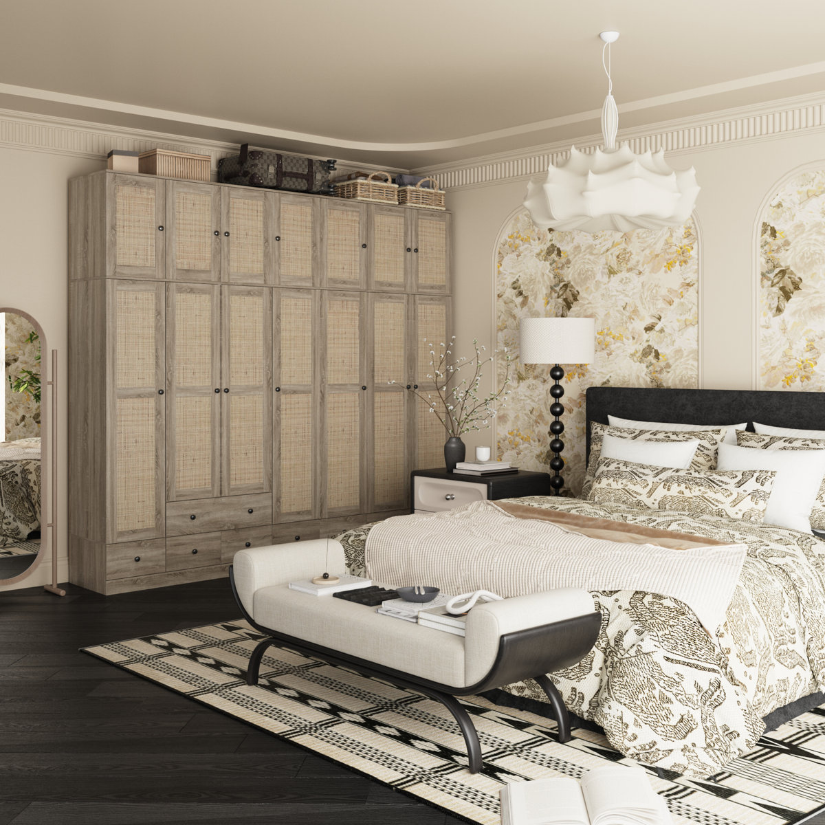 Gracie Oaks Palmhurst Armoire | Wayfair