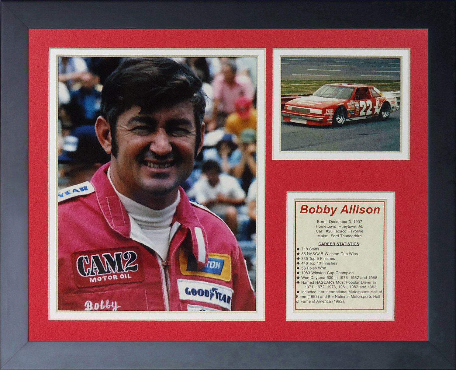 Legends Never Die Bob Allison Framed Memorabilia - Wayfair Canada
