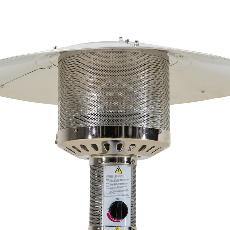 Sunjoy 48,000 BTU Patio Heater, Portable Freestanding Propane Heater ...