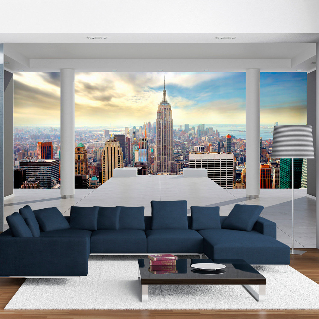 East Urban Home Awakening Wall Mural | Wayfair