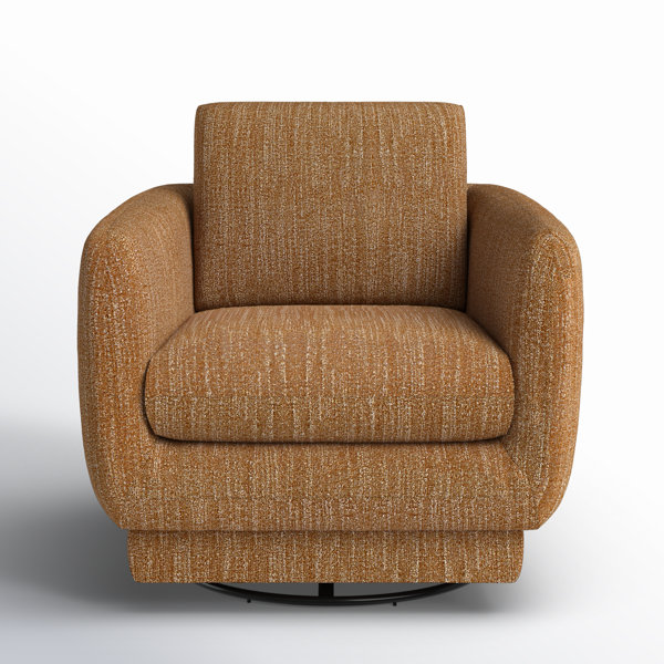 AllModern Ramel Upholstered Swivel Armchair & Reviews | Wayfair
