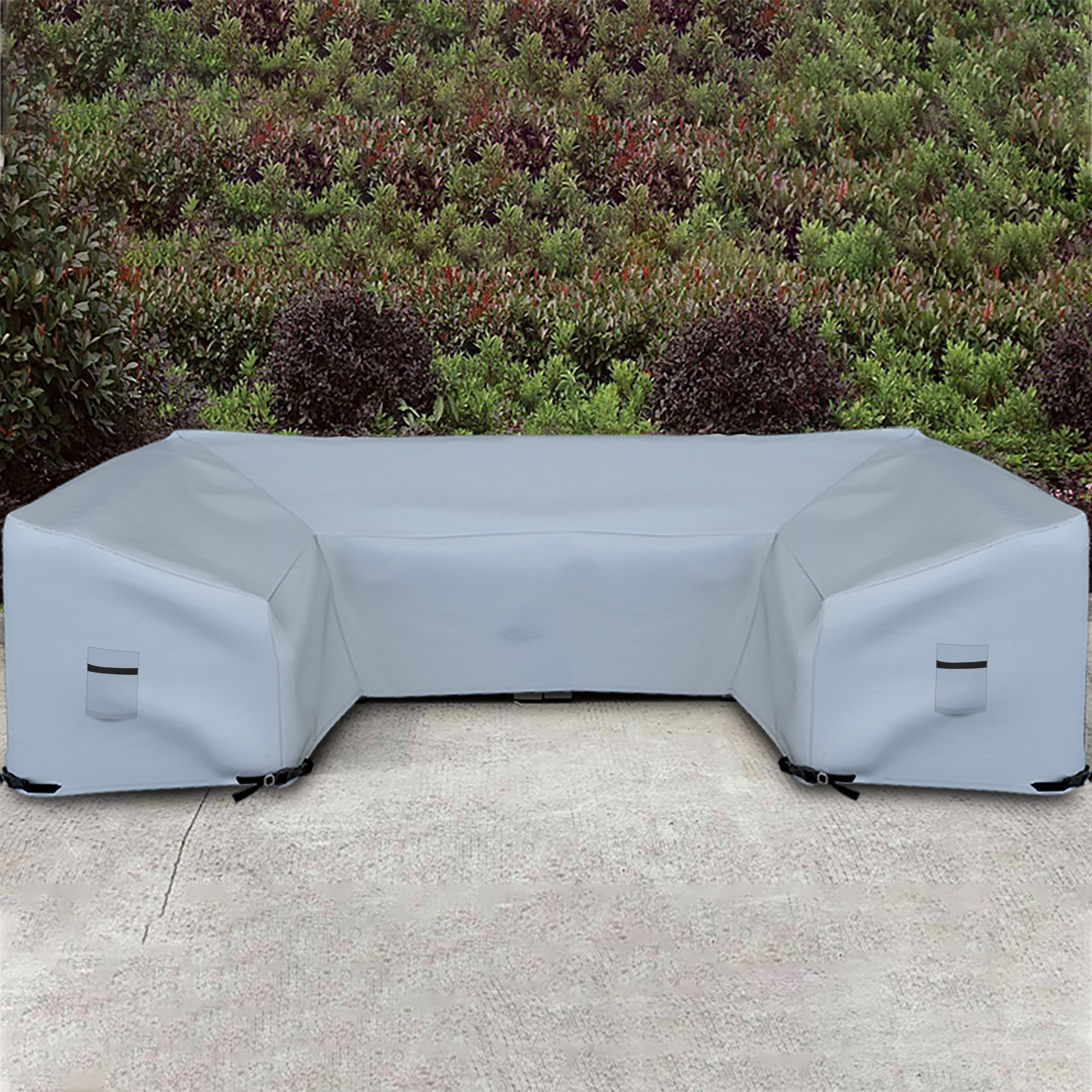 Freeport Park® Kiely Heavy Duty Waterproof U Shaped Patio Sofa Cover ...