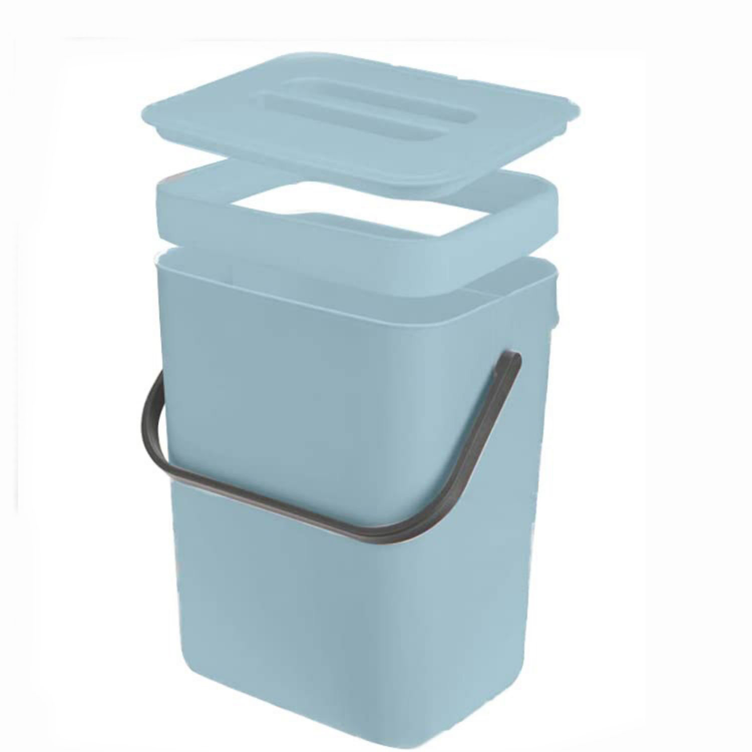 AKLOV Small Trash Can with Lid | Wayfair