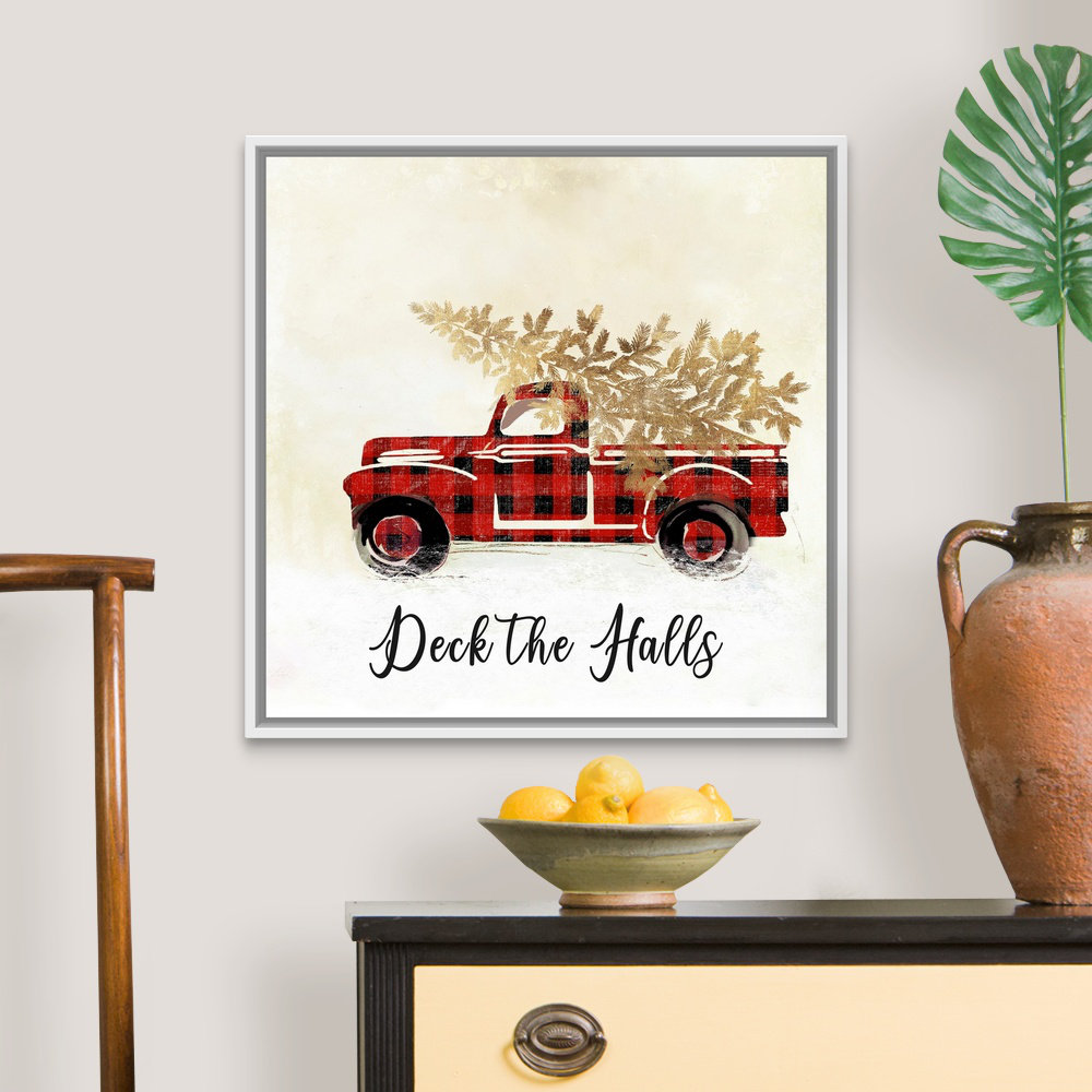The Holiday Aisle® Deck The Halls II by PI Studio - Print on Canvas ...