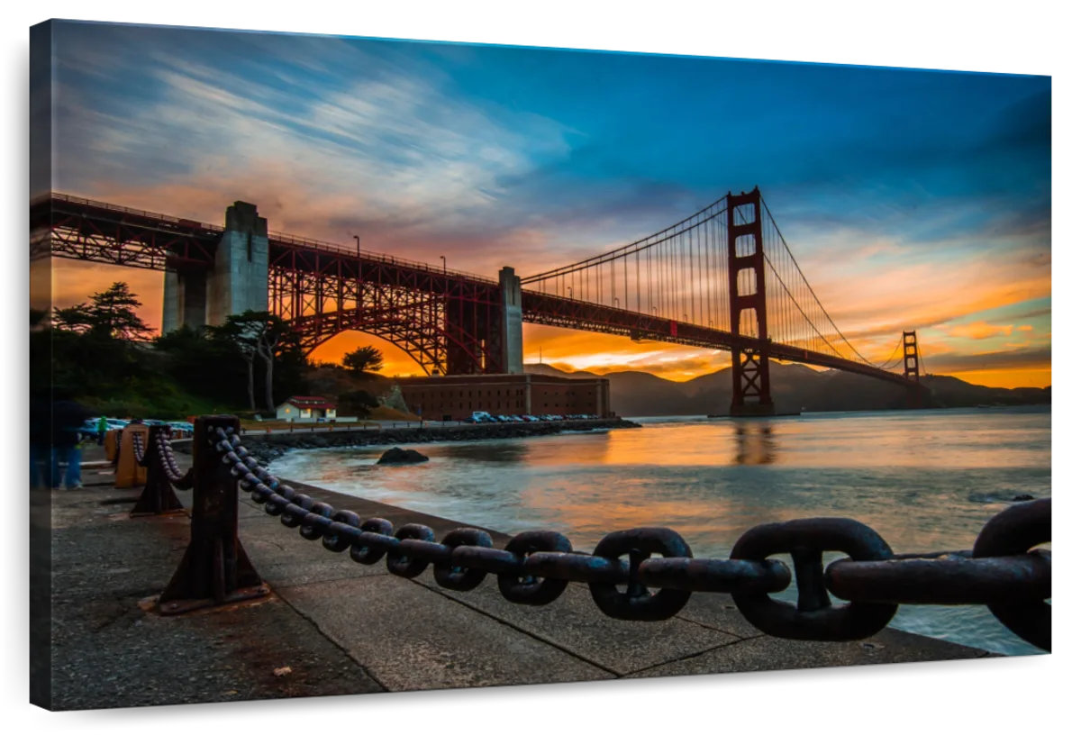Ebern Designs Lilie Philadelphia Suspension Bridge | Wayfair