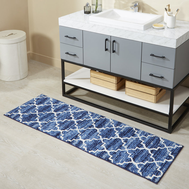 Winston Porter Nore Bath Rug with Non-Slip Backing | Wayfair
