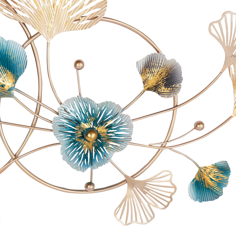 House of Hampton® Ciara Metal Floral And Botanical Wall Decor | Wayfair