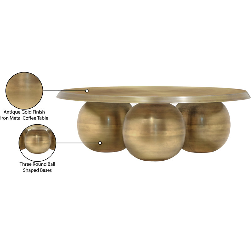 Meridian Furniture USA Globus Coffee Table | Wayfair