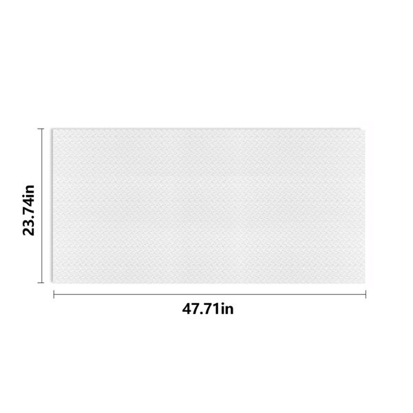 Alex Smart Home 48'' L x 24'' W Polyvinyl Chloride (PVC) Drop-In ...