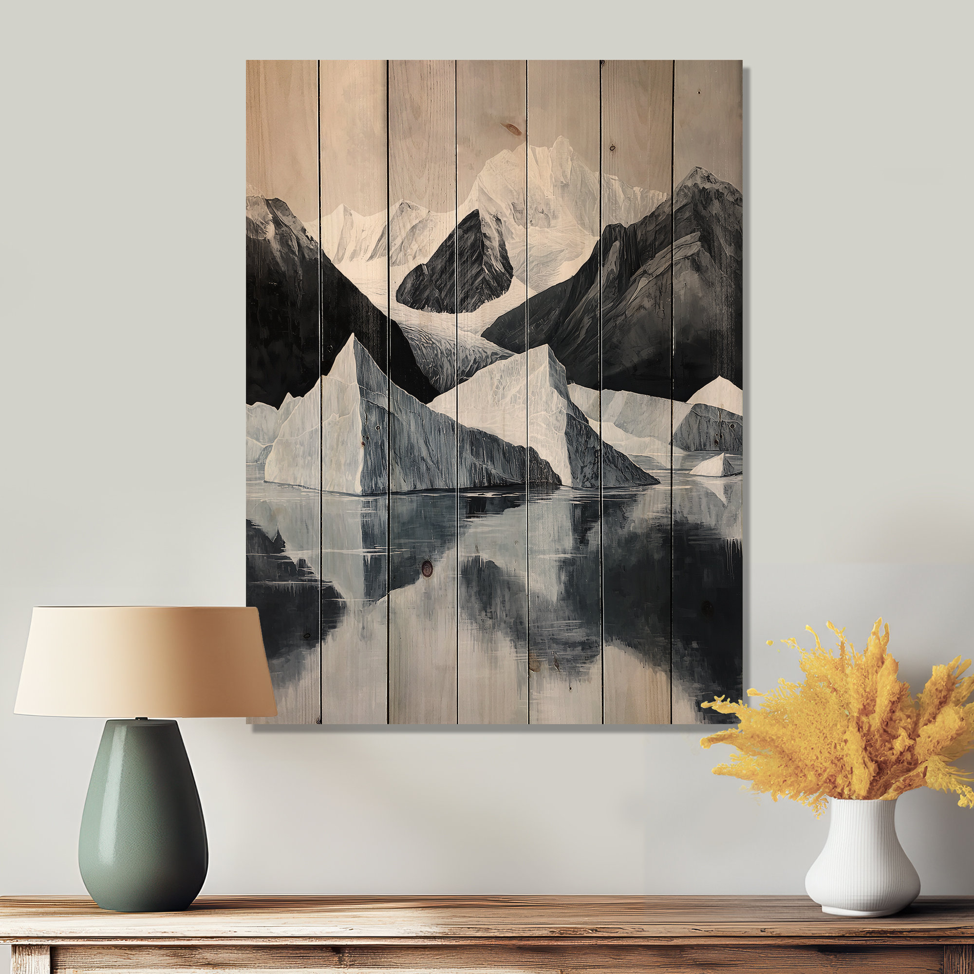 Ophelia & Co. Glacial Grandeur Painting In Alaska III - Modern ...