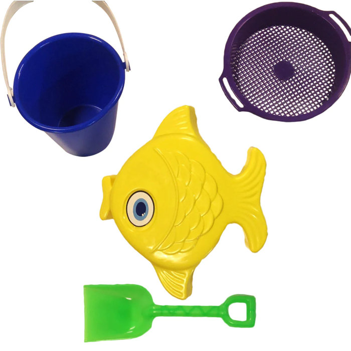 Pmu Beach Sand Toy Set 4 Pcs Includes Sand Mold, For Outdoor And Sand ...