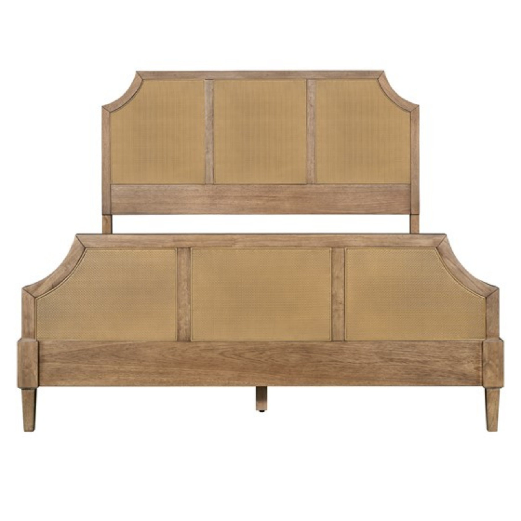 Bay Isle Home™ Woven Cane Platform Bed | Wayfair