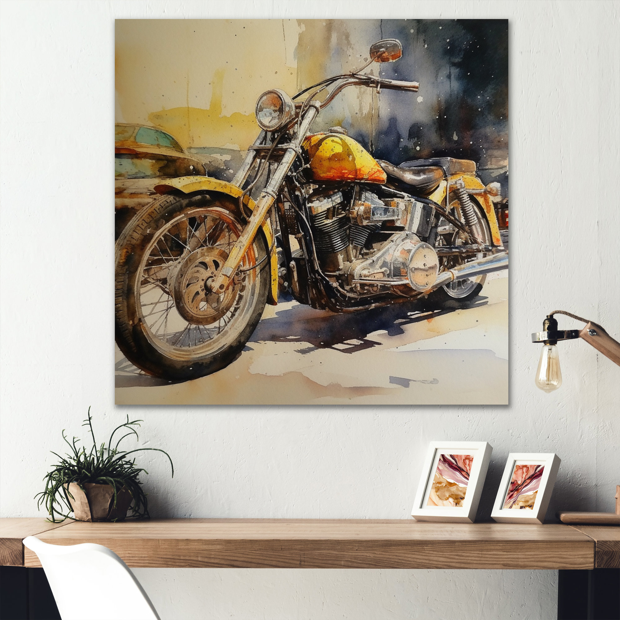 17 Stories Motorcycle Freedom on Two Wheels - Motorcycle Metal Wall ...