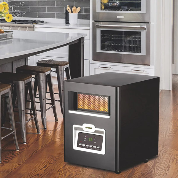 ORIXFORCE Optimus Infrared Quartz Heater With Remote Control & Led ...