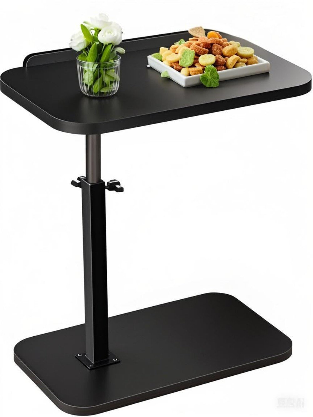 Latitude Run® C Table End Table Adjustable Height,Laptop Table For Couch?Bed?Reading Nook,C ...