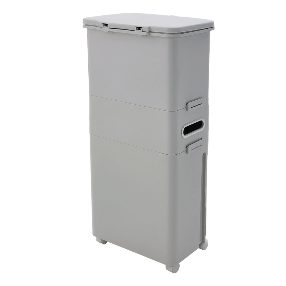 Living and Home 45 Litre Step-On/Hand Press Tresh Can | Wayfair.ie