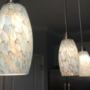 Wade Logan® Anamta 1 - Light Single Teardrop Pendant & Reviews | Wayfair