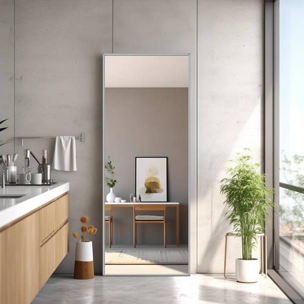 Loon Peak® Wood Wall Mounted Jewelry Box + Mirror & Reviews | Wayfair