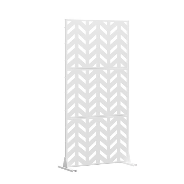 Fency Outdoor Metal Privacy Screen & Reviews - Wayfair Canada