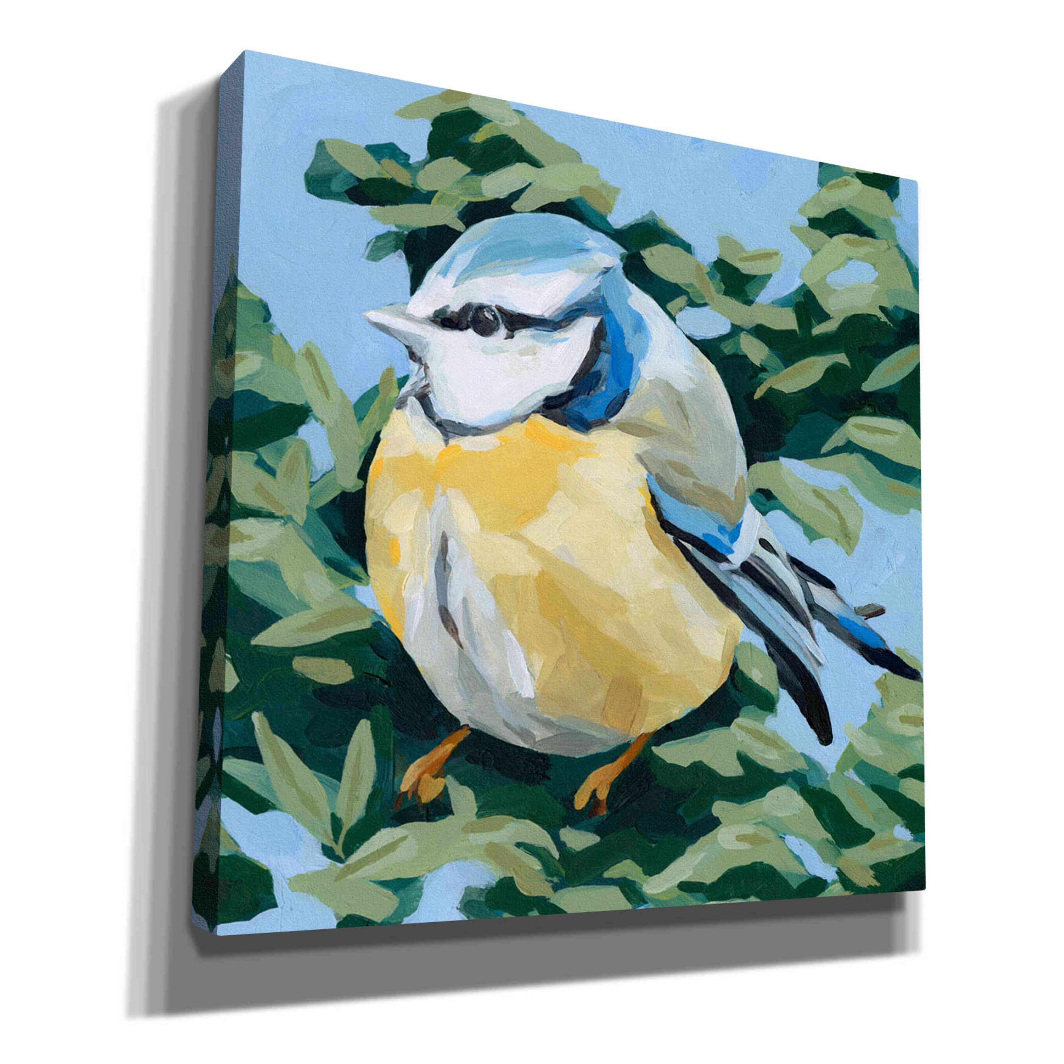 Epic Graffiti Painterly Bird II by Emma Scarvey - Wrapped Canvas ...