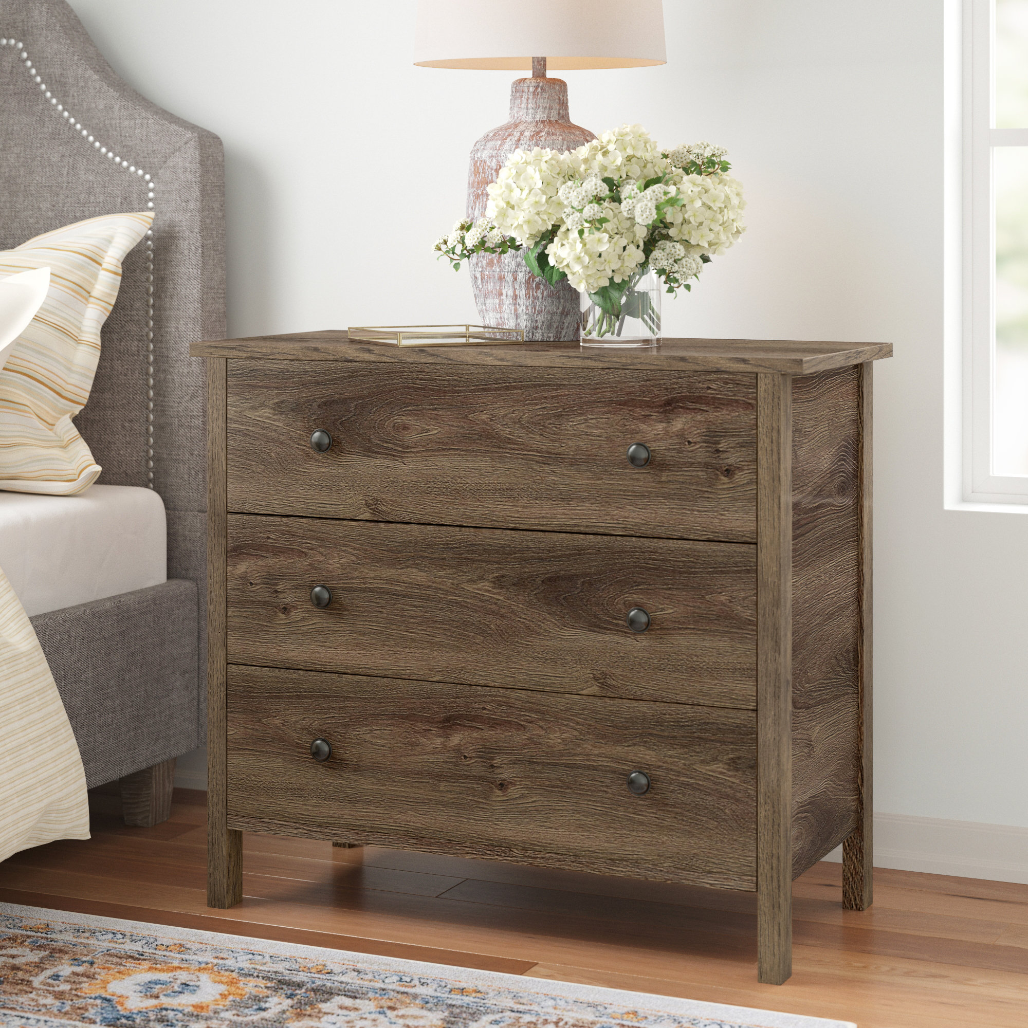 Laurel Foundry Modern Farmhouse Studley 3 - Drawer Bachelor's Chest ...